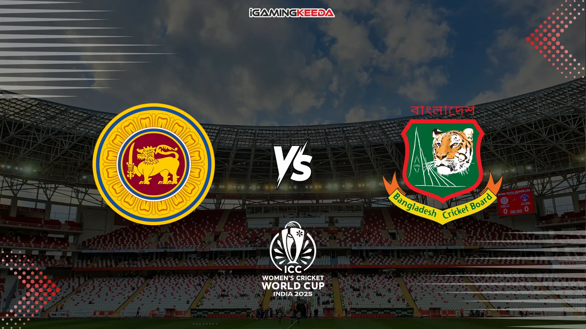SL-W vs BAN-W Today Match Prediction, 21st Match, ICC Women's World Cup ...