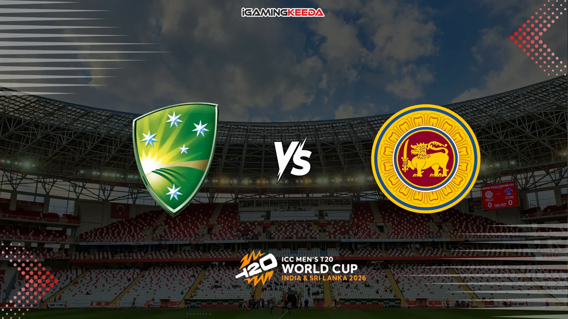 AUS vs SL Match Prediction & Dream11 Team, ICC T20 WC 2026